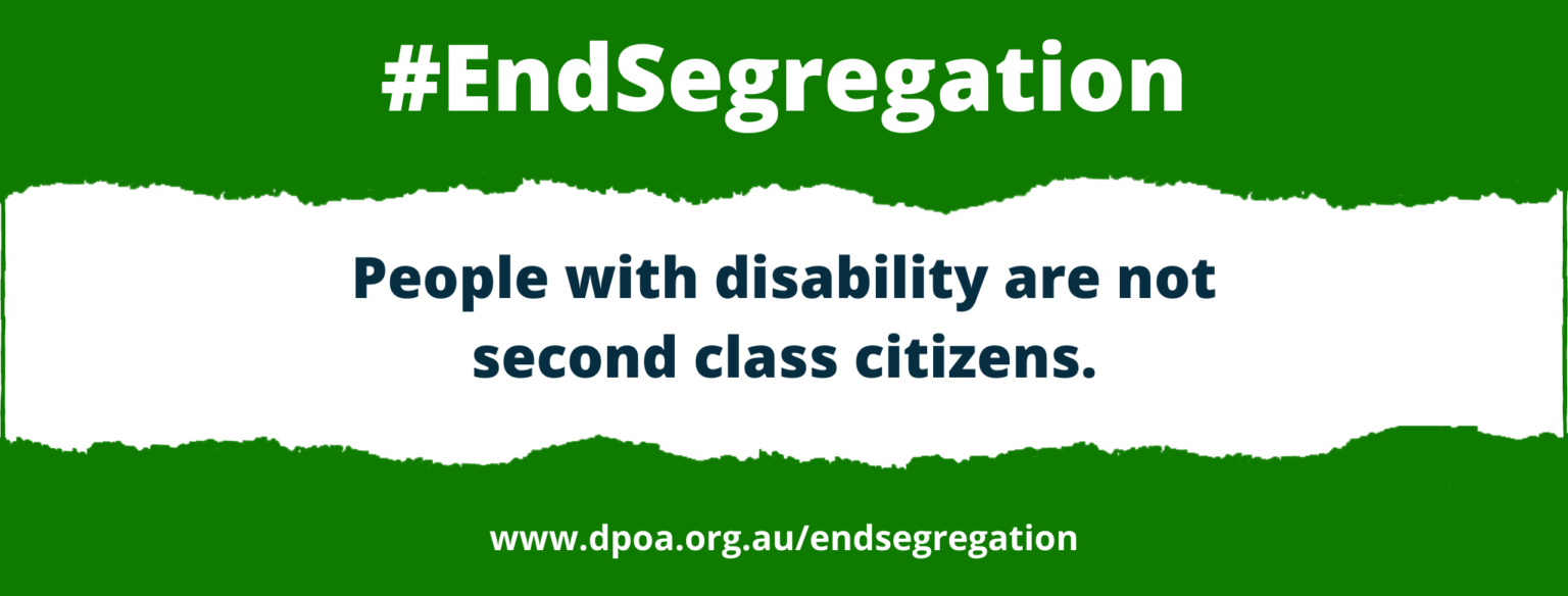 42 disability rights and advocacy organisations call for an end to the ...